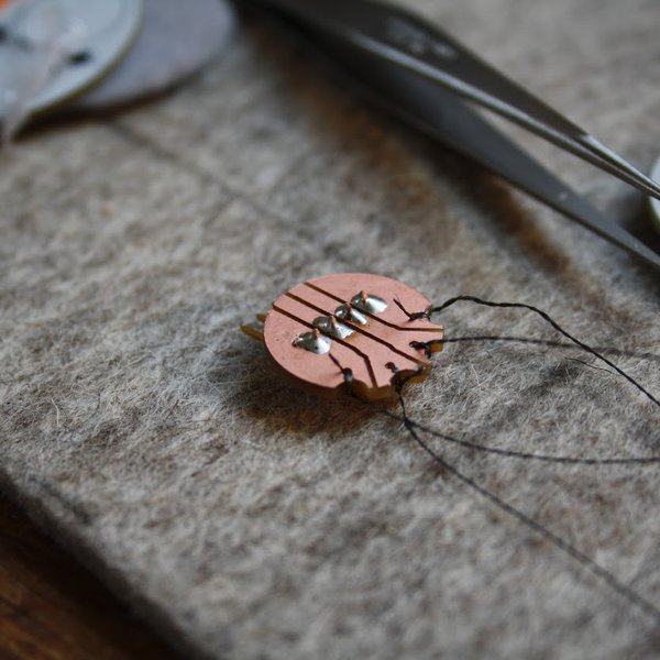 Building a new Pattern Matrix with conductive thread | Then Try This